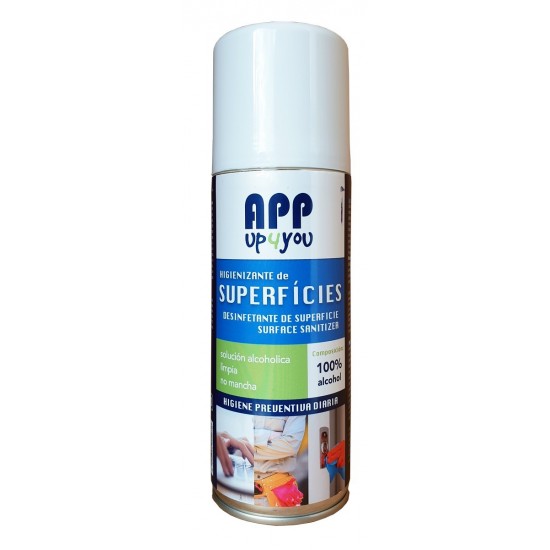 UP Spray Desinfetante Superfícies App up4you 400ml